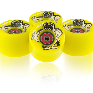 SmoothStar Stingray Wheels – Yellow | SmoothStar New Zealand