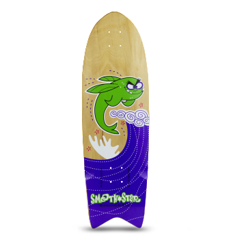 32″ Flying Fish (Green) deck | SmoothStar New Zealand